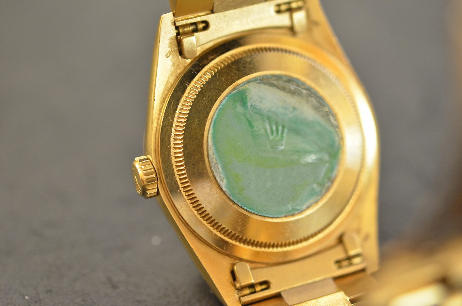 Rolex Daydate in Gold 18k with beautiful Marble dial - Rolex Passion Market