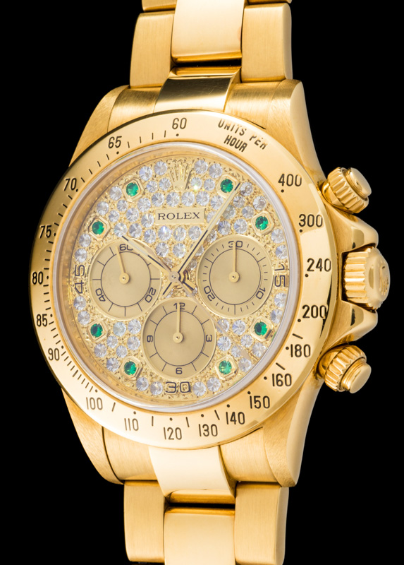 Rolex “The diamonds and emeralds Daytona ref. 16528” 2 - Rolex Passion ...