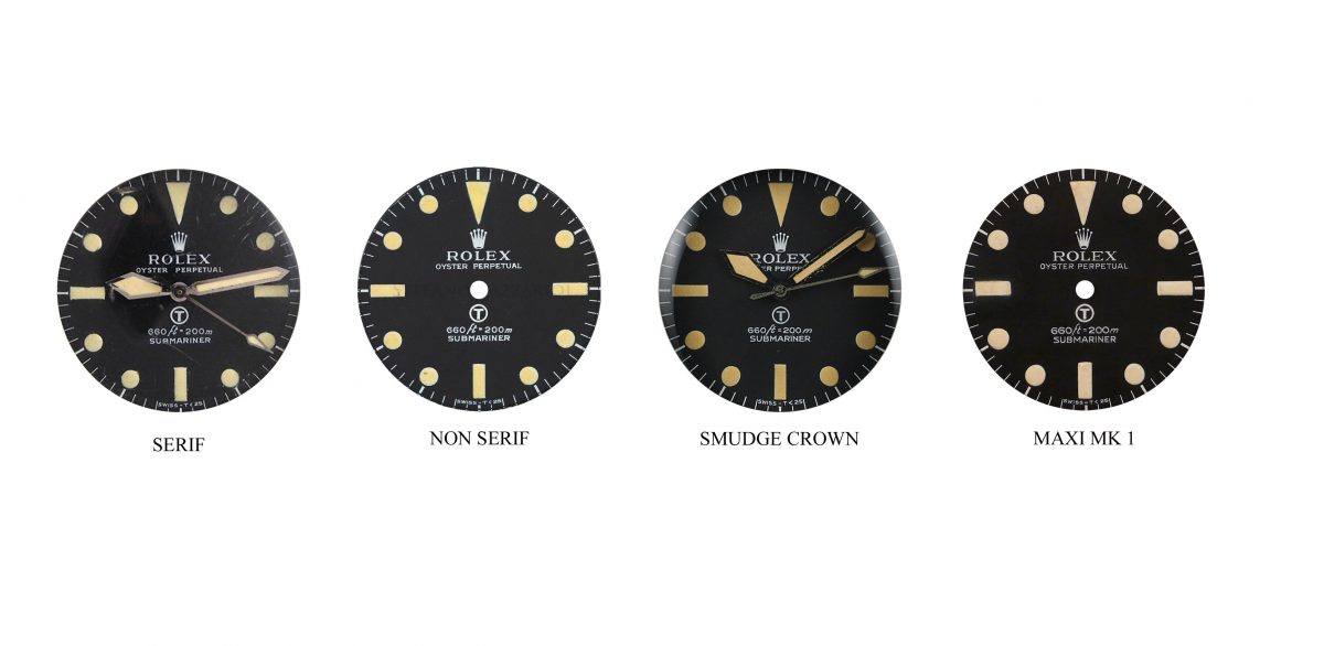 Rolex_military_Submariner_dials - Rolex Passion Market