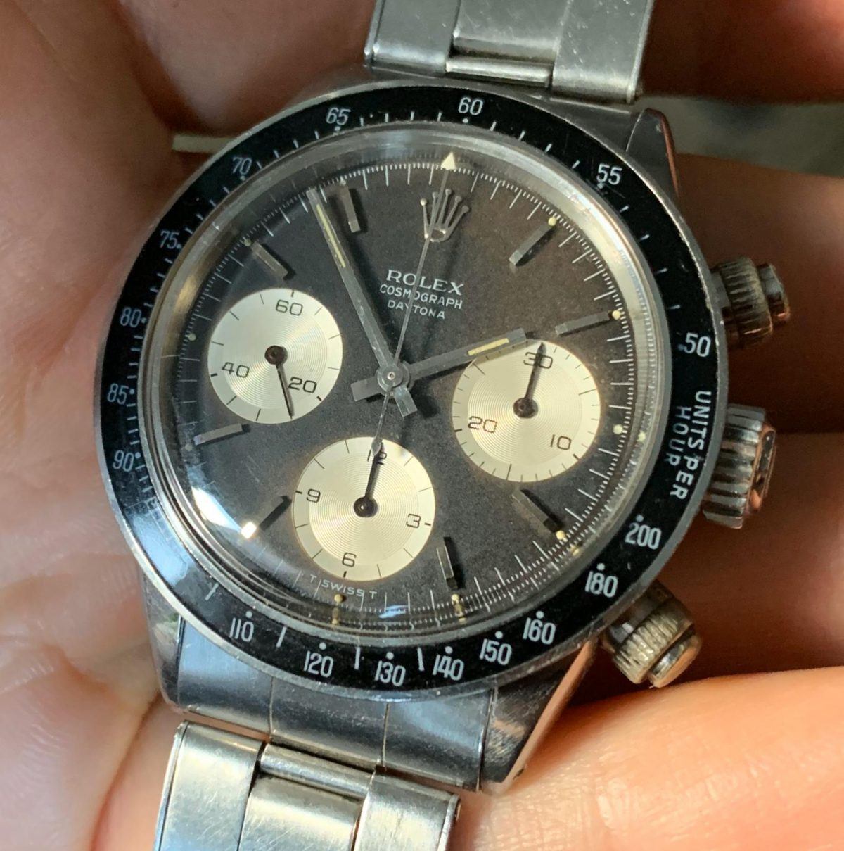 Tropical Rolex Oyster Daytona Ref 6240 from 1965 - Rolex Passion Market
