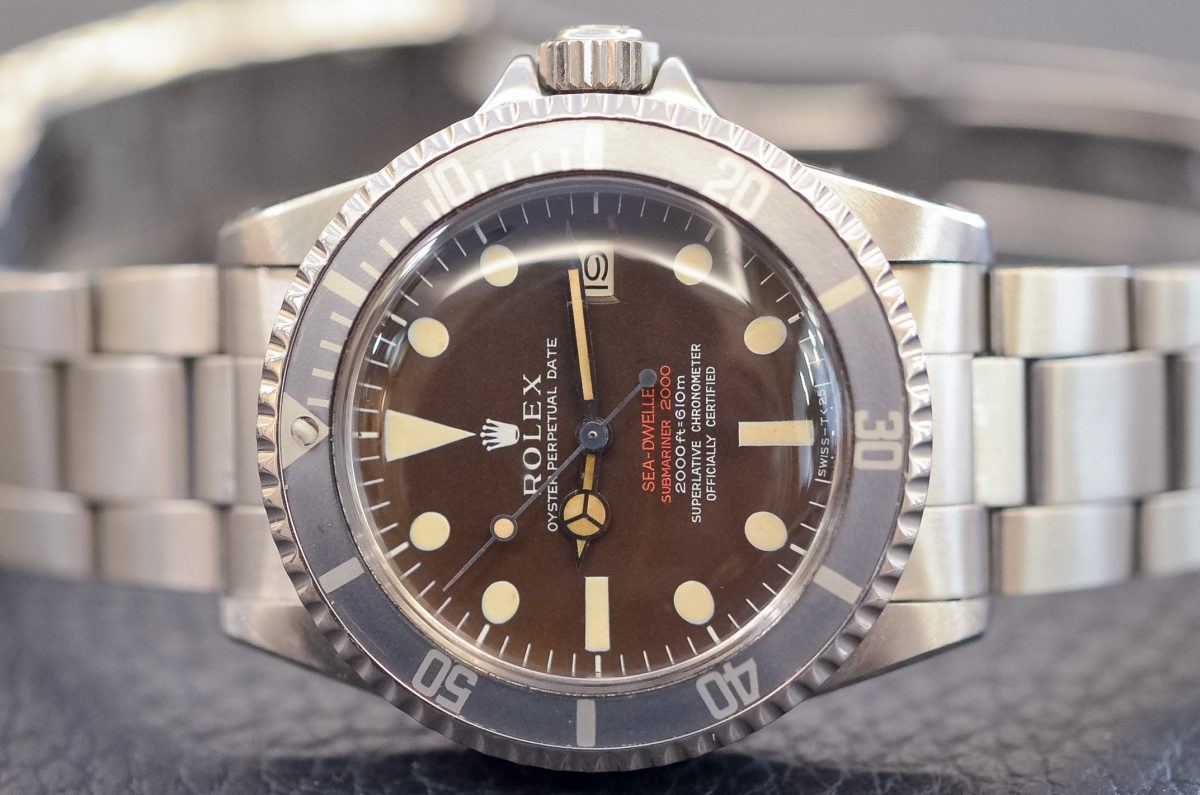 Rolex Sea Dweller ref. 1665 DRSD Brown Dial in Steel - Rolex Passion Market