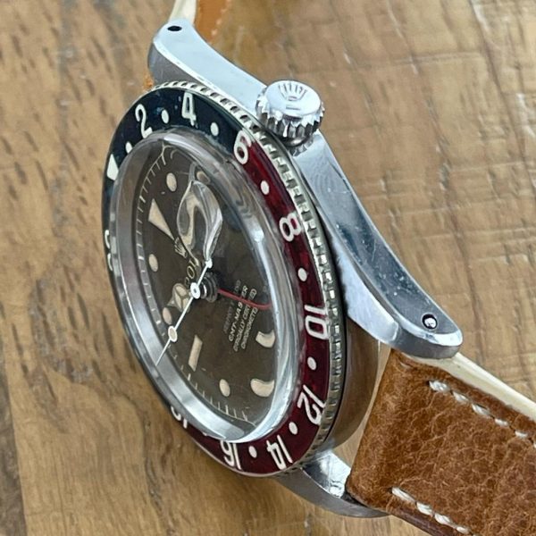 Stainless Steel Rolex GMT-Master 6542 Tropical Dial Serpico Y Laino ...