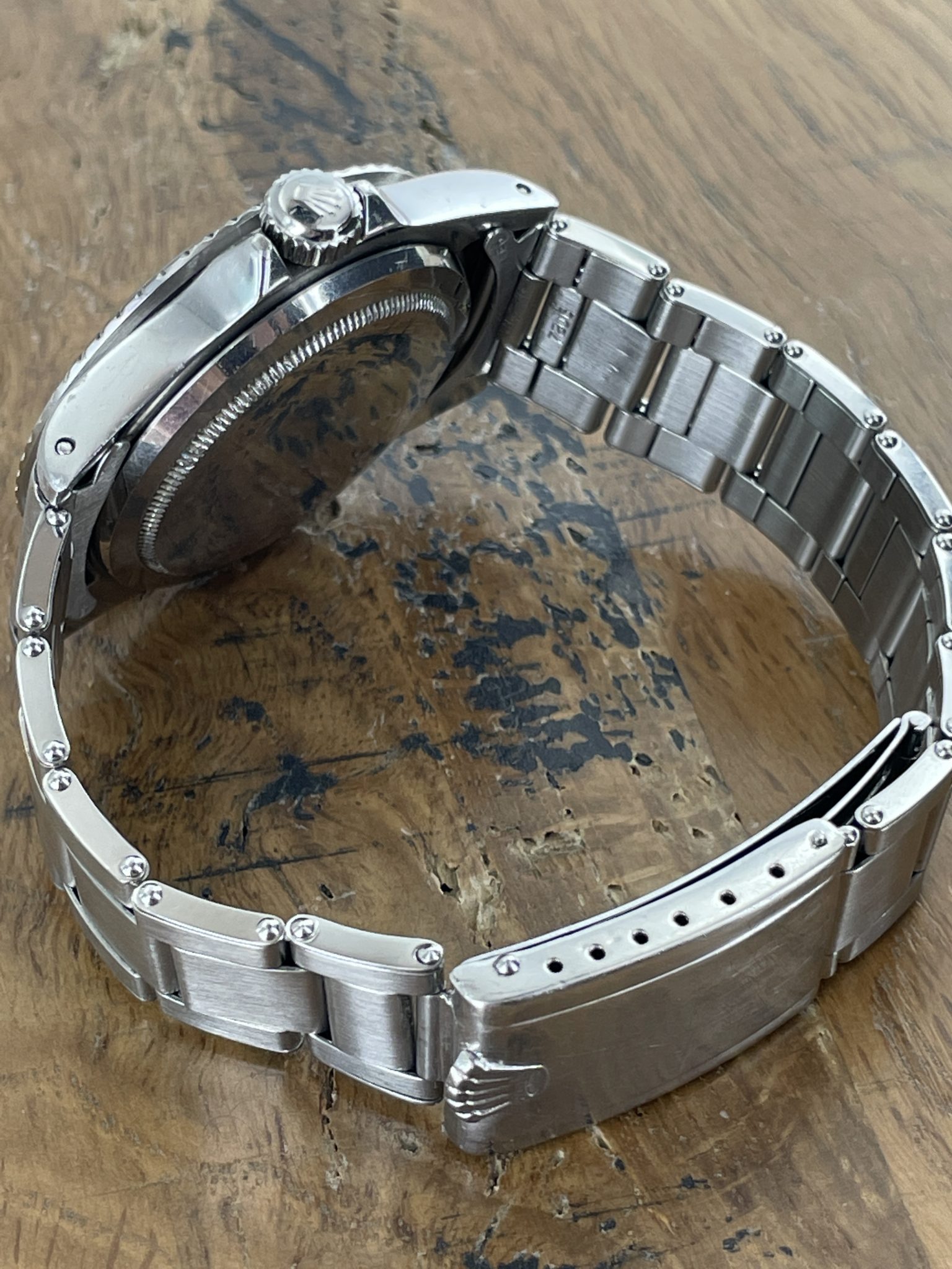 Stainless Steel Rolex Submariner 5513 Gilt Explorer 3-6-9 Underline ...