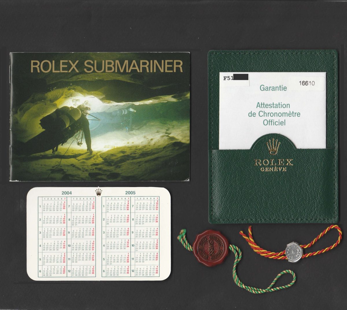 ROLEX SUBMARINER DATE GREEN 16610 LV FLAT FOUR - Rolex Passion Market