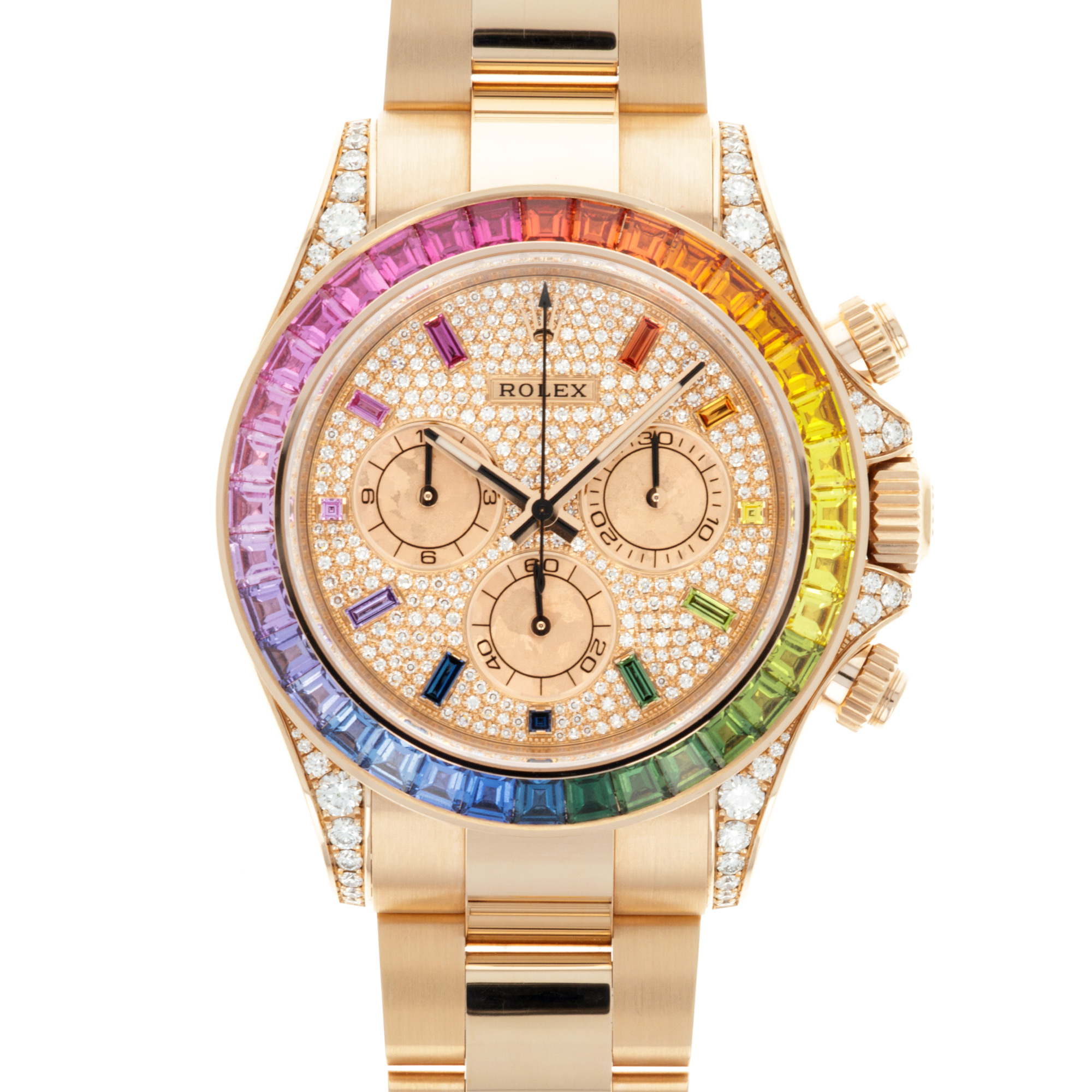 ROLEX ROSE GOLD COSMOGRAPH RAINBOW DAYTONA REF. 116595 - Rolex Passion ...