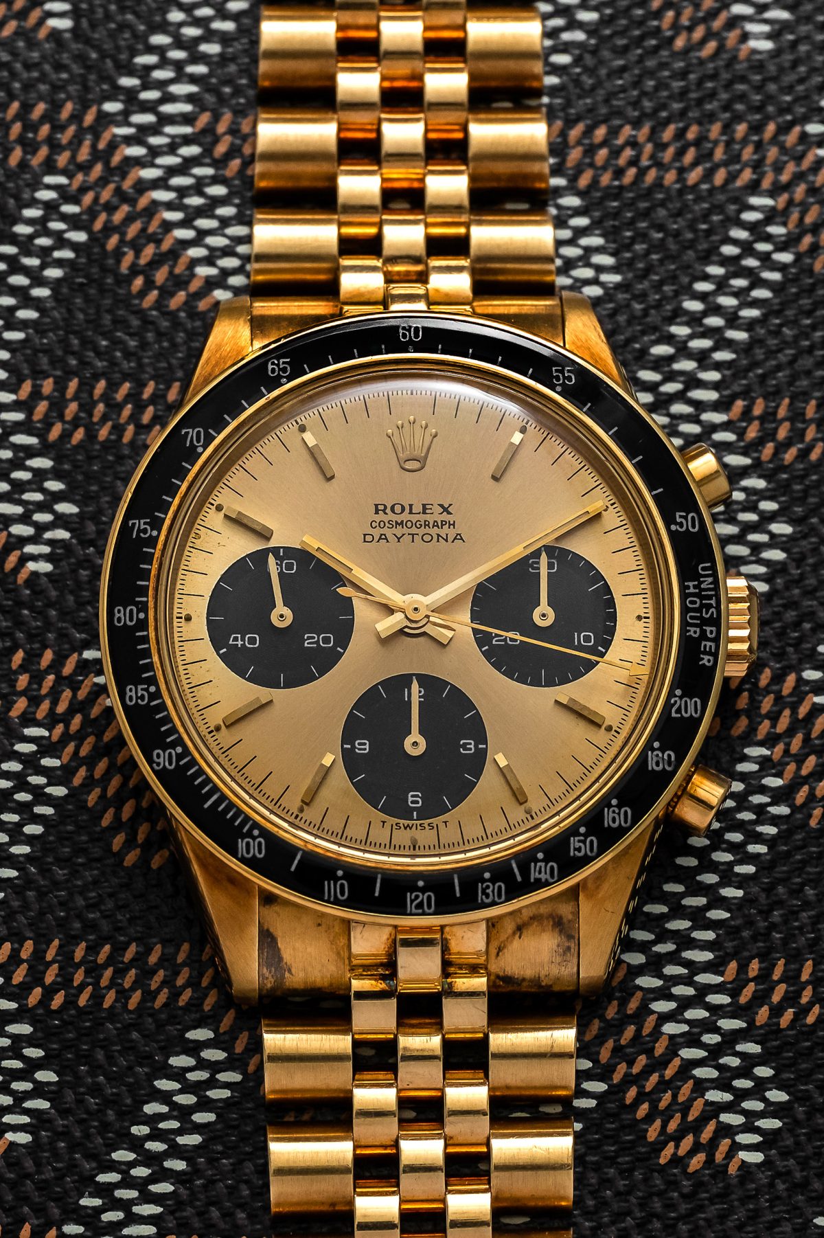 Rolex The Copper tone White graphics gold Daytona ref. 6241 - Rolex ...