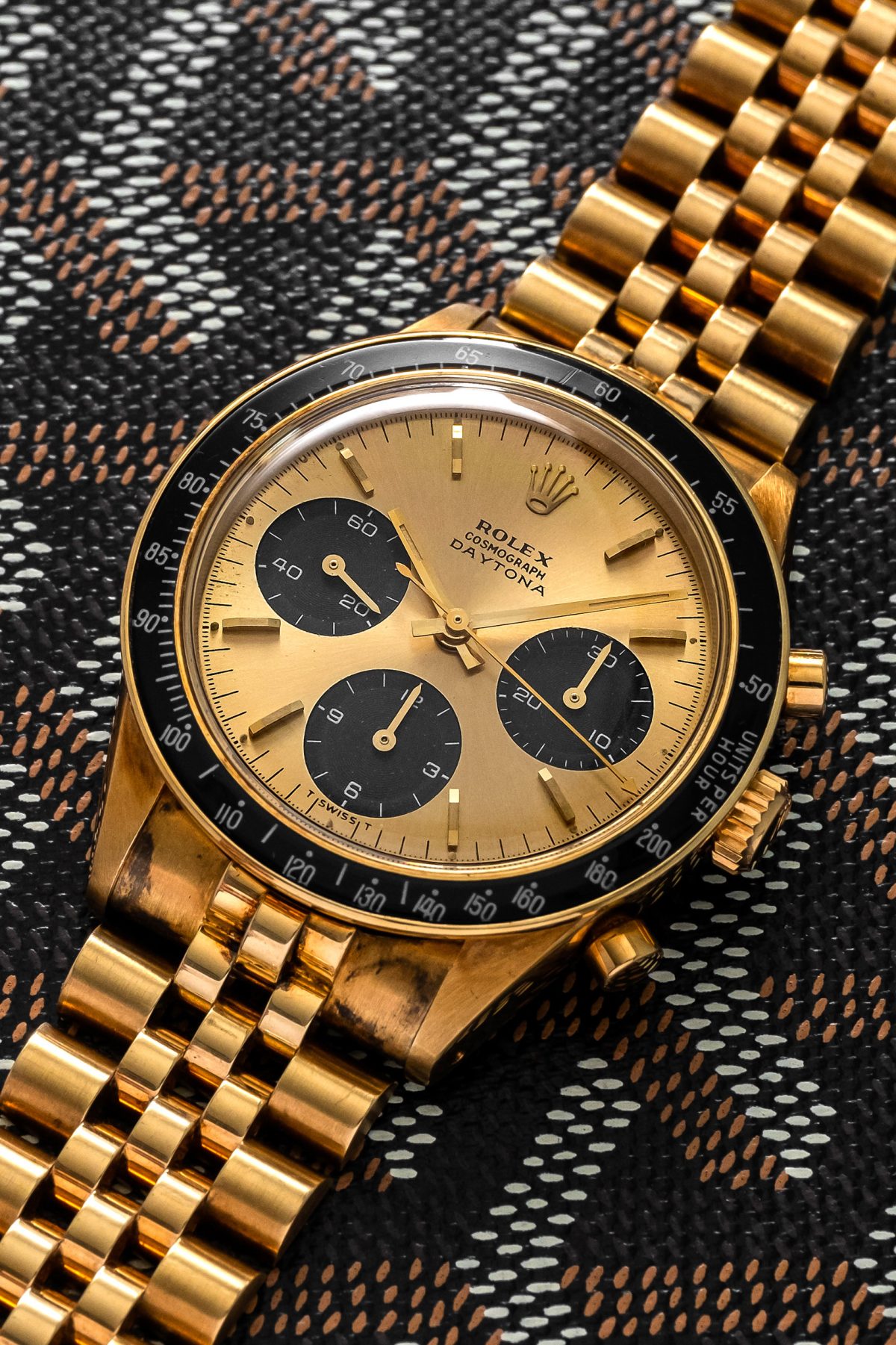 Rolex The Copper tone White graphics gold Daytona ref. 6241 - Rolex ...
