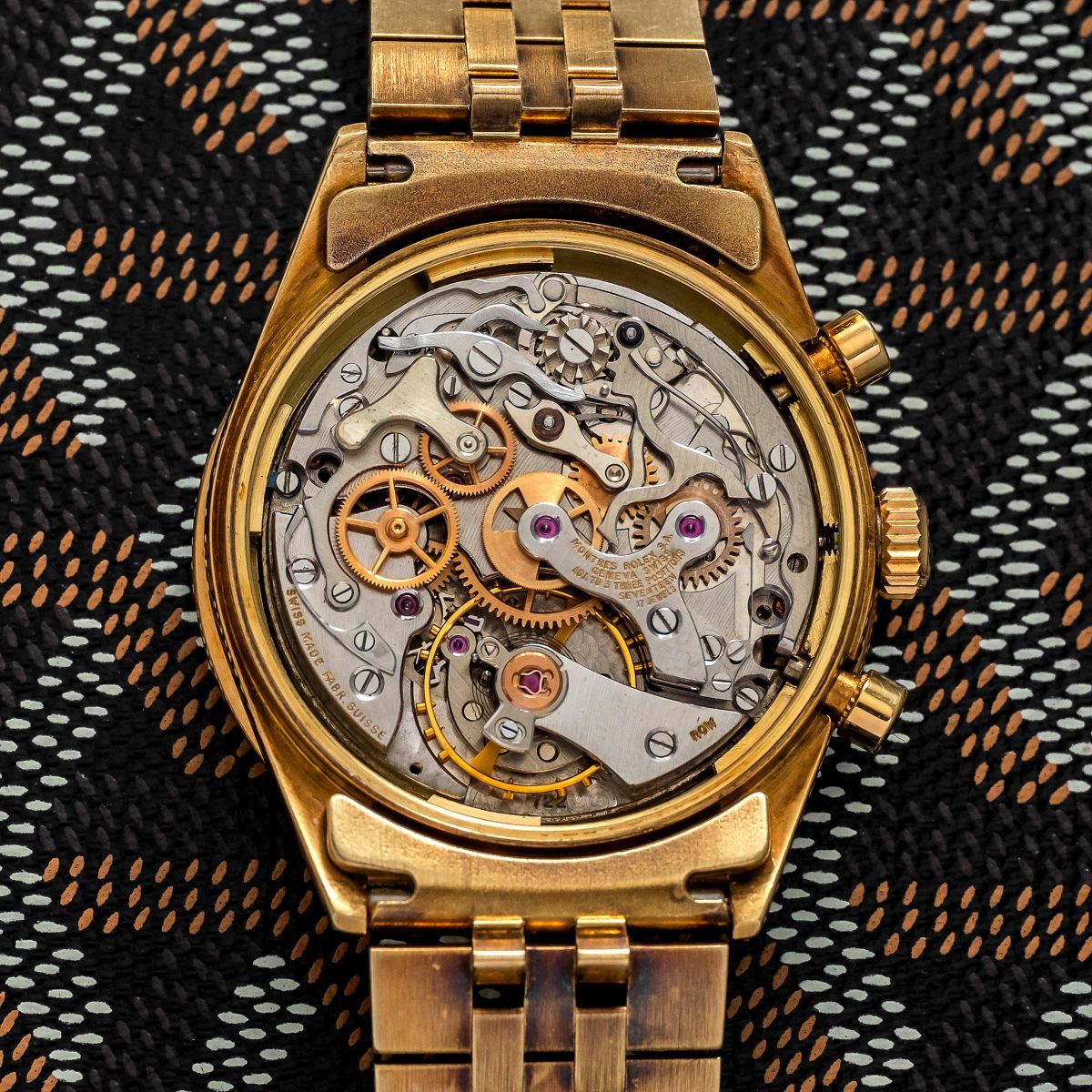 Rolex The Copper tone White graphics gold Daytona ref. 6241 - Rolex ...