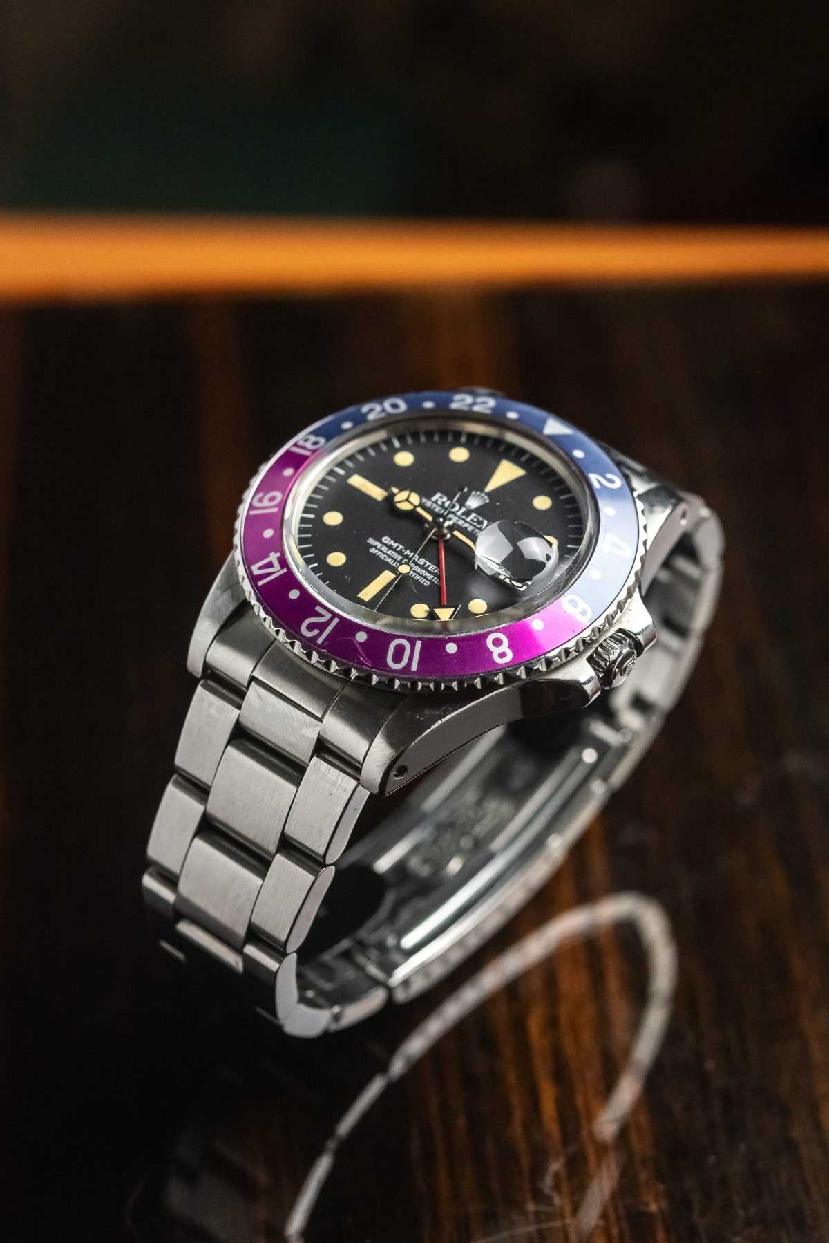Rolex GMT Master ref. 1675 Fuchsia Bezel - Rolex Passion Market