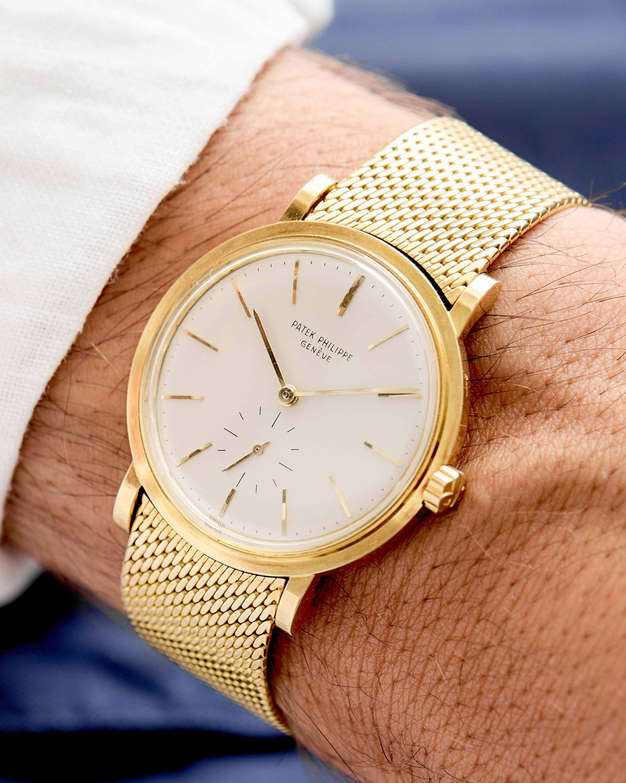 Patek Philippe Calatrava 3429 Gay Frères bracelet - Rolex Passion Market